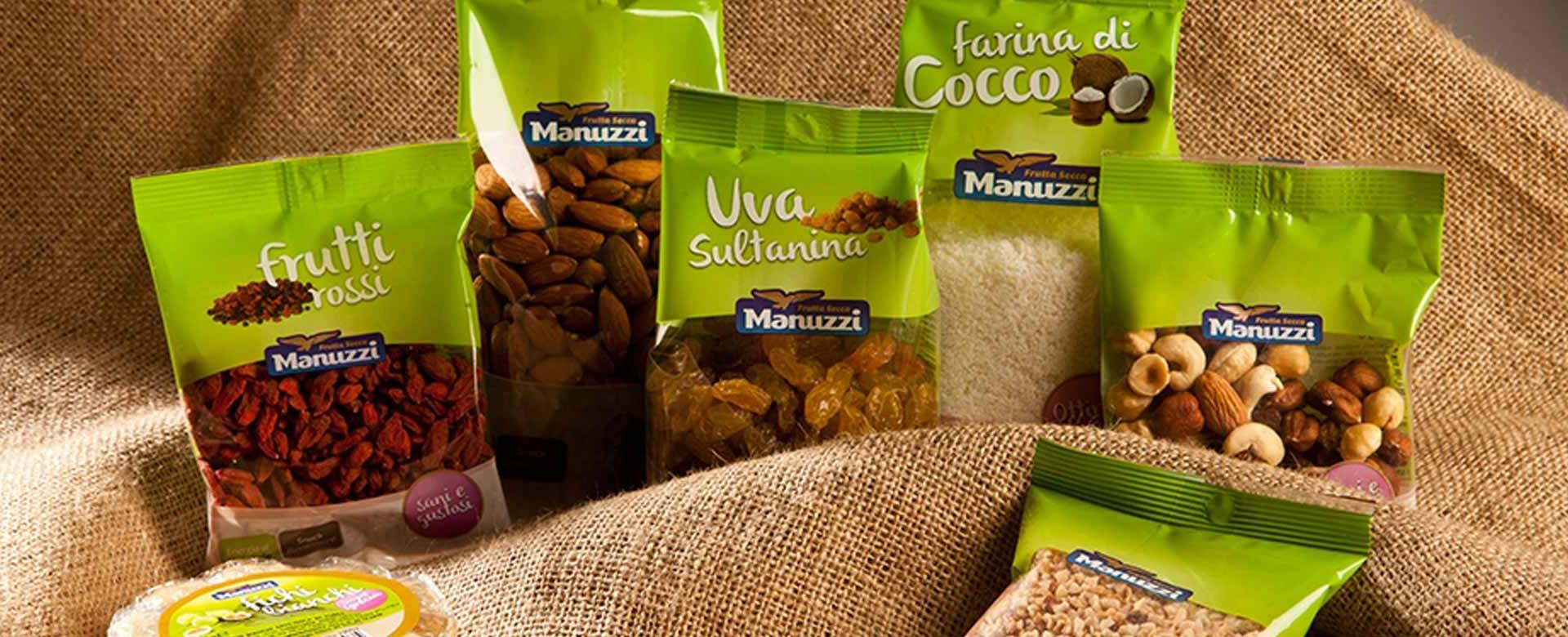 Frutta Secca Sgusciata e Frutta Secca Essiccata | Manuzzi srl